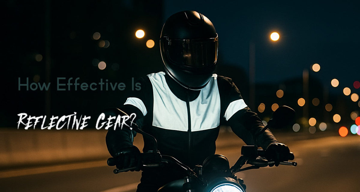 Motorcycle Night Visibility Gear: How Reflective Jackets Boost Safety ...